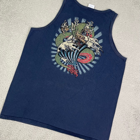 American Vintage | Shirts | Vintage Dragon Tank Top | Poshmark